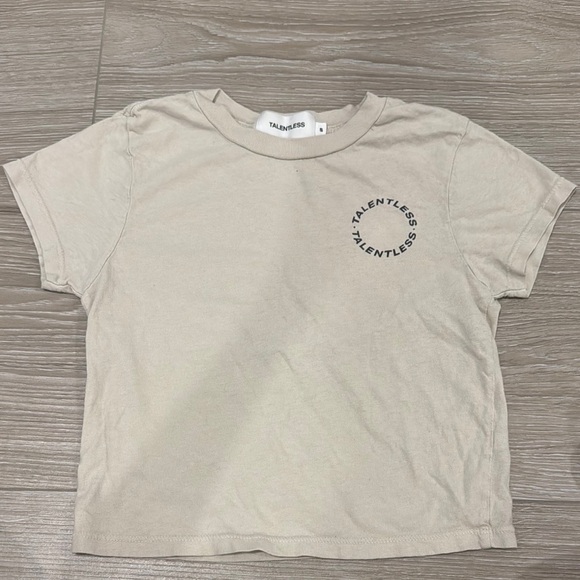 TALENTLESS | Shirts & Tops | Talentless Kids Tan Tshirt | Poshmark